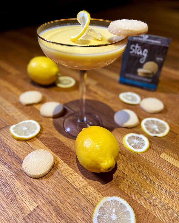 Lemon Posset and Stag Shortbread - Stag Bakeries