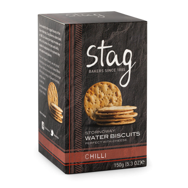 Chilli Water Biscuits - Stag Bakeries