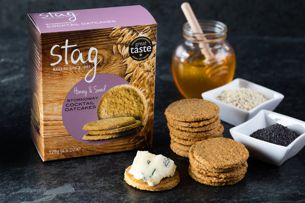 Honey & Seed Oatcakes - Stag Bakeries