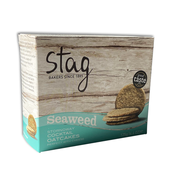 Stornoway Seaweed Oatcakes - Stag Bakeries